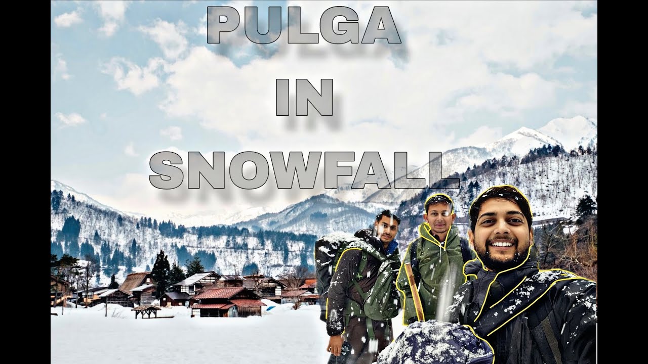 Snowfall ️ In Pulga Village | Day 3 Vlog | ANUKOOL_SAHU #shorts #viral ...