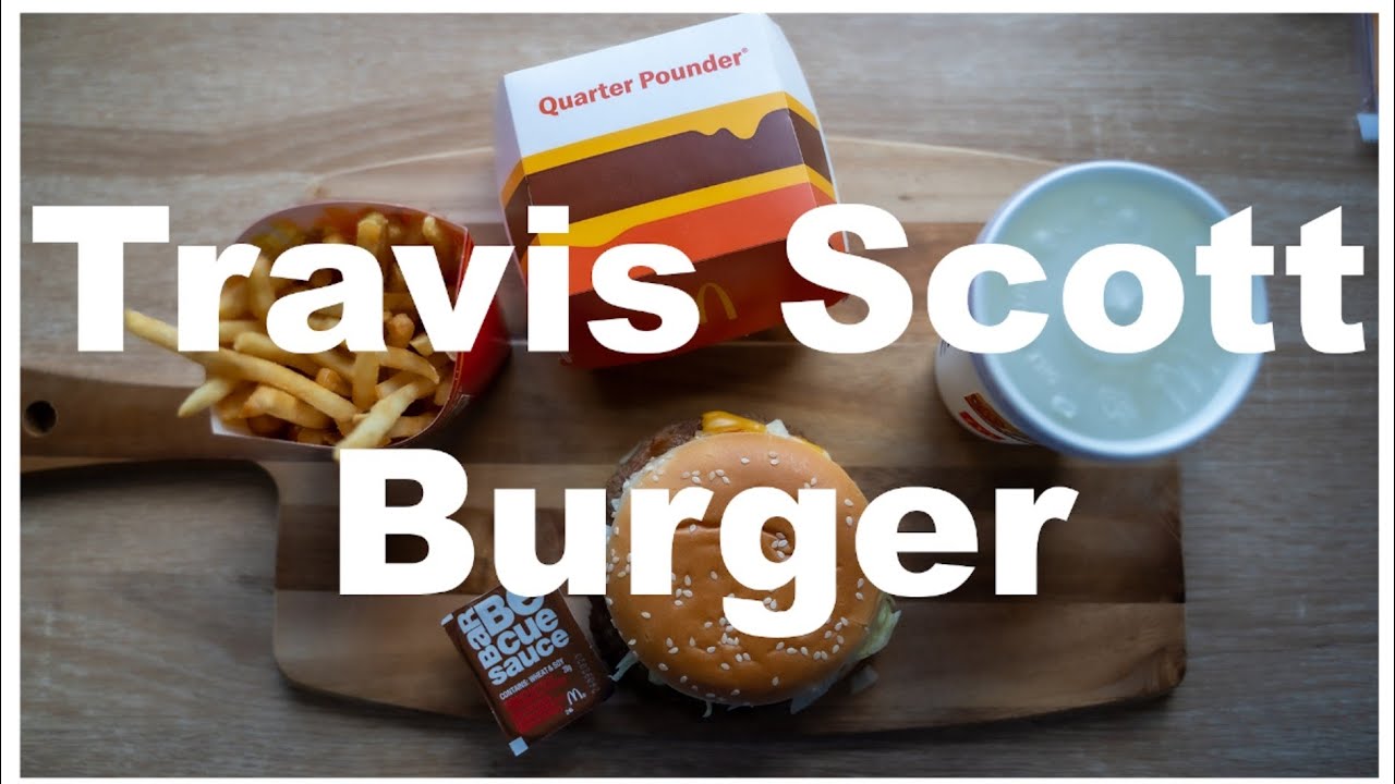 Travis Scott Burger from Maccas Australia - YouTube