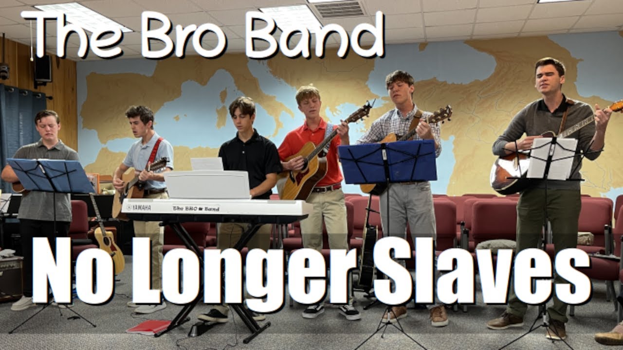 No Longer Slaves | The Bro Band - YouTube