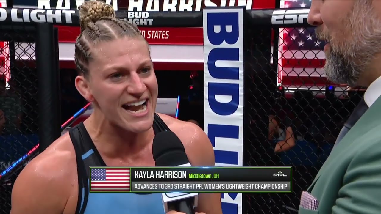 Kayla Harrison Clinches 3rd Straight PFL Championship Appearance with ...