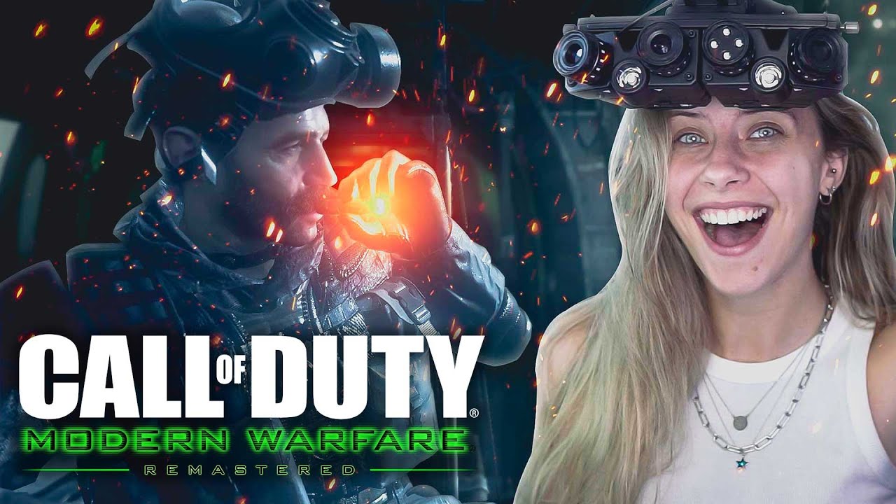 FIRST TIME PLAYING COD 4 CAMPAIGN! (Modern Warfare Remastered Campaign ...