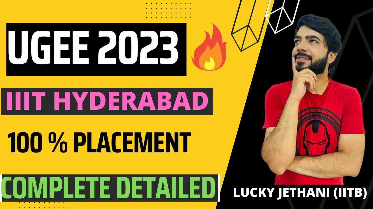 UGEE 2023 FORM | IIITHYDERABAD | MOST IMPORTANT CHAPTERS | COMPLETE ...