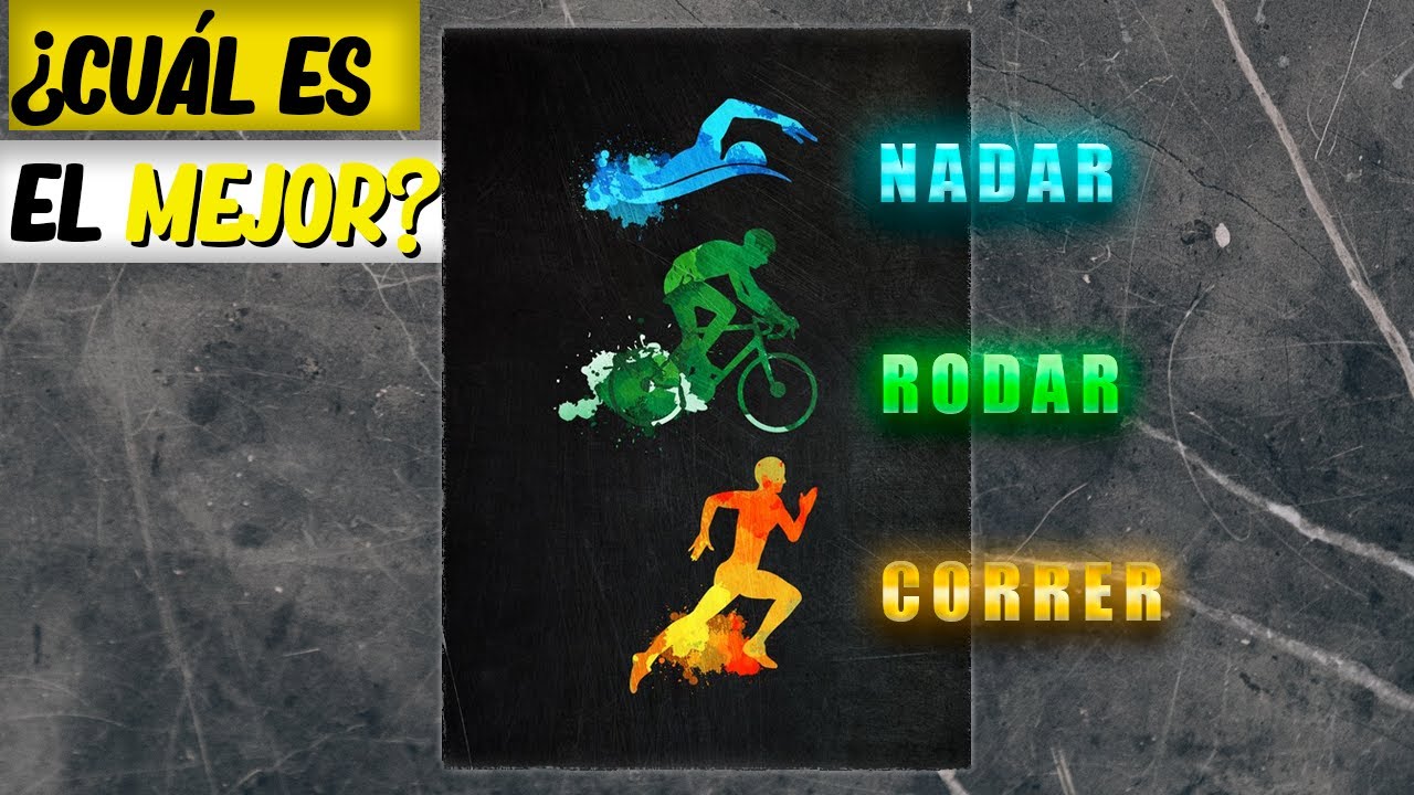 ¿Cuál es el mejor? CORRER, NADAR o BICICLETA - YouTube