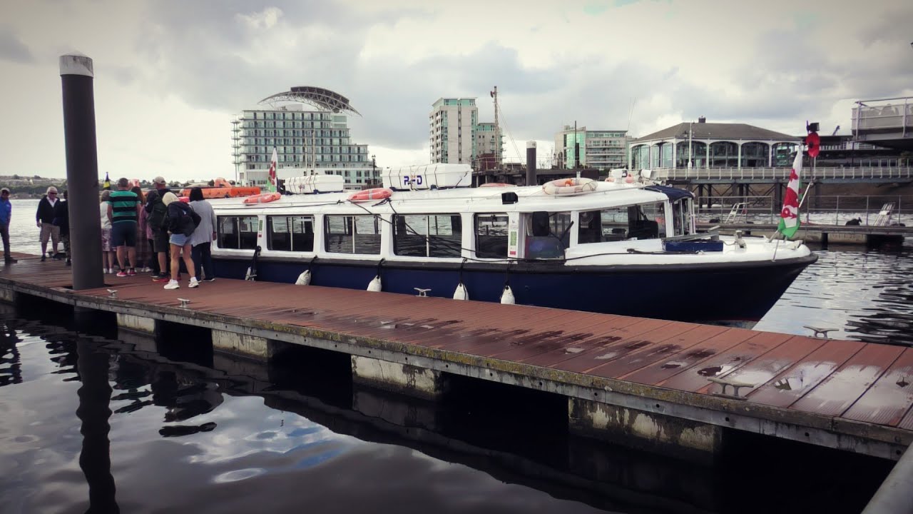 A Boat Ride From Bute Park And To Cardiff Bay - YouTube