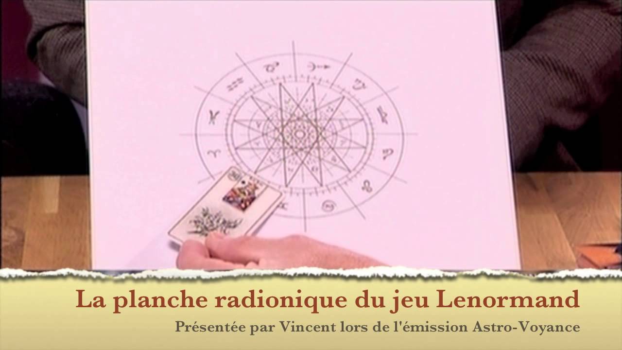 Planche Radionique de Mlle Lenormand - YouTube