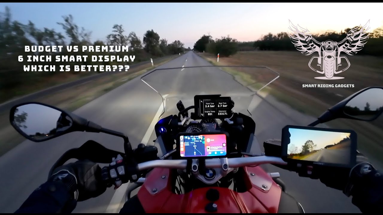 6 INCH MOTORCYCLE SMART DISPLAYS - BUDGET VS PREMIUM...WHICH IS BEST ...