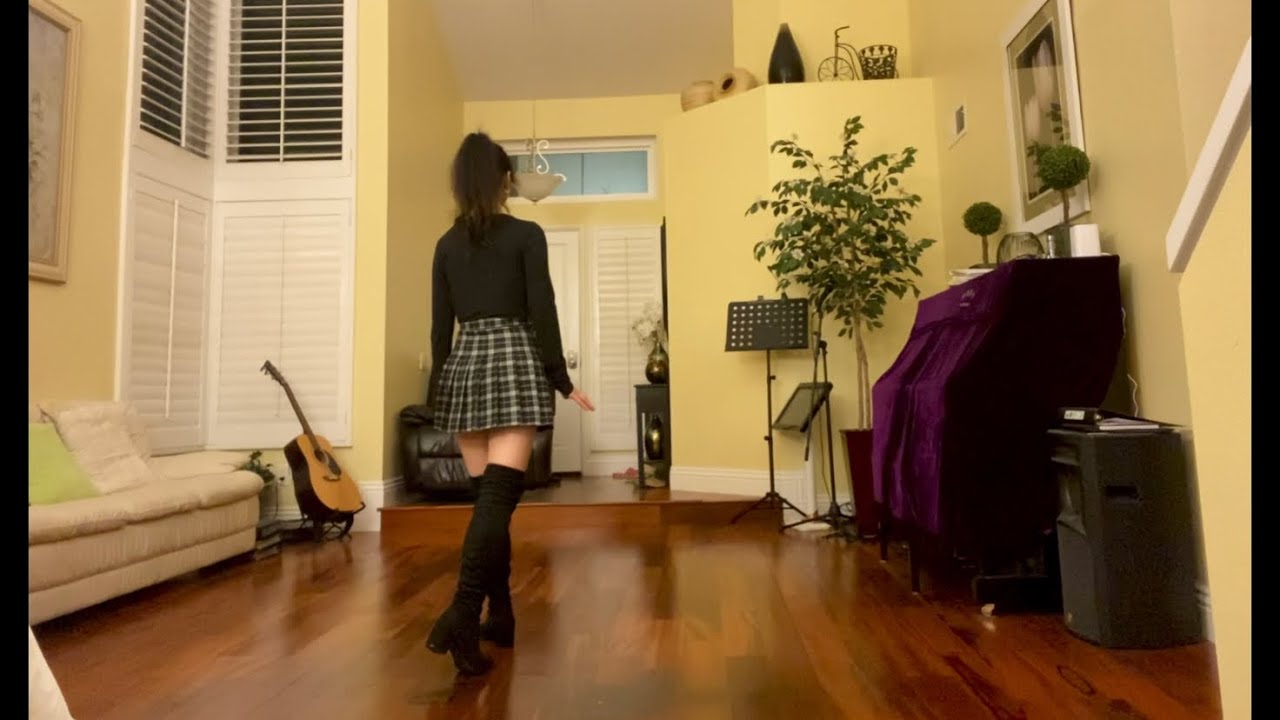 Happy Tik Tok Line Dance Tutorial - YouTube