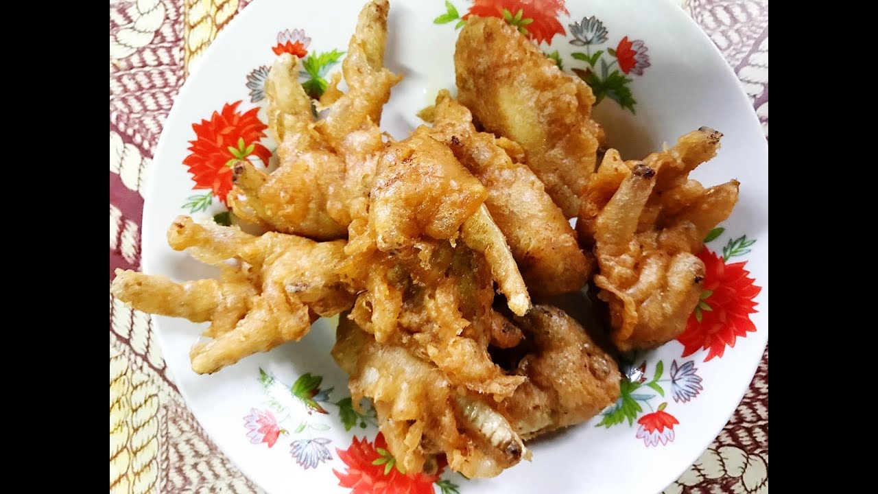 Deep Fried Chicken Feet : สูตรอาหารทำตีนไก่ทอดกรอบแบบอร่อยมาก - YouTube