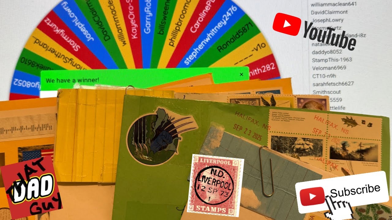 Unboxing Worldwide Stamp Gifts + September 2025 Stamp of the Month ...