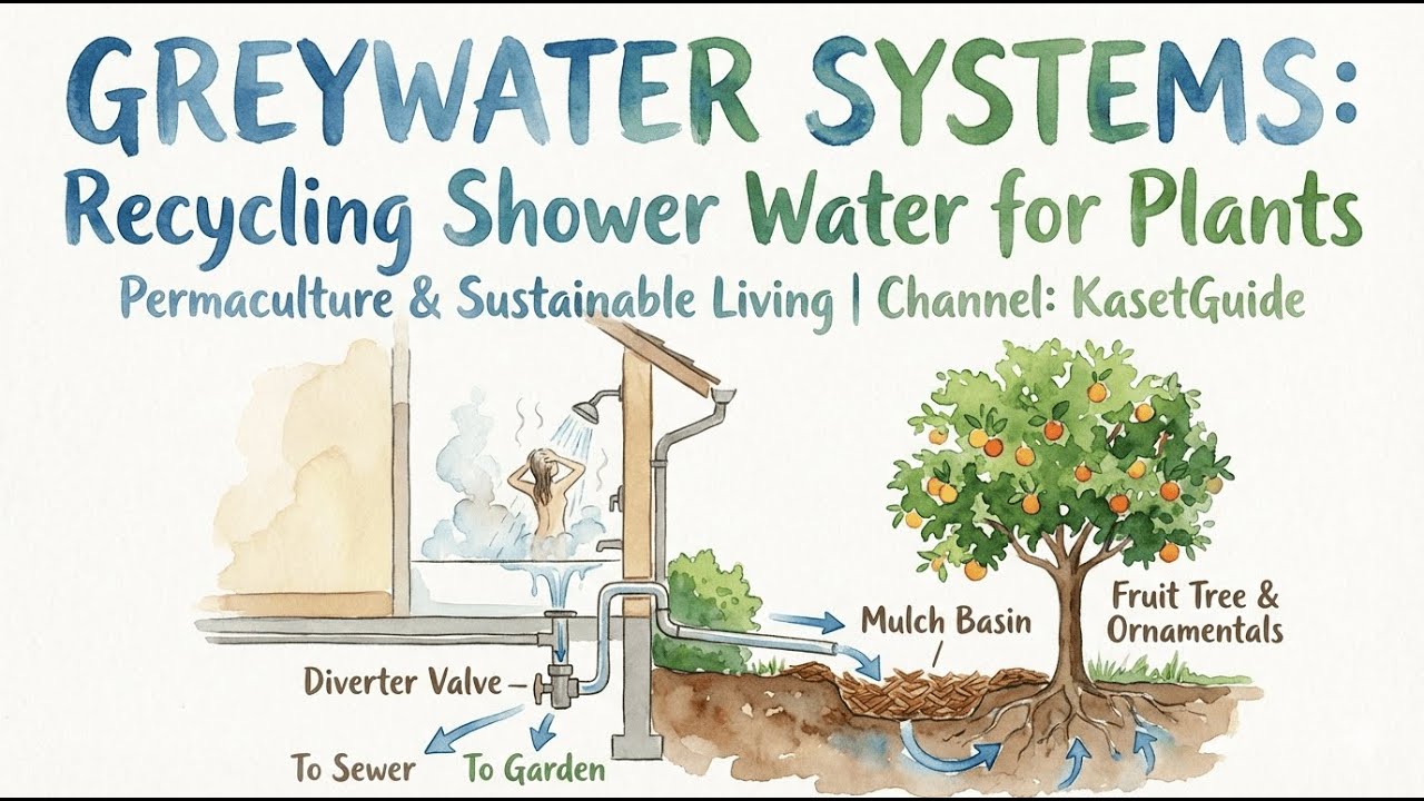 Stop Wasting Shower Water! 🚿 How to Water Your Garden for FREE - YouTube