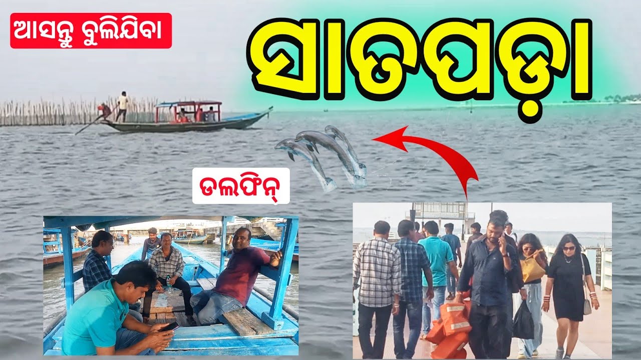 Beauty of Satapada || Dolphin Sanctuary puri odisha ||#touristplace # ...