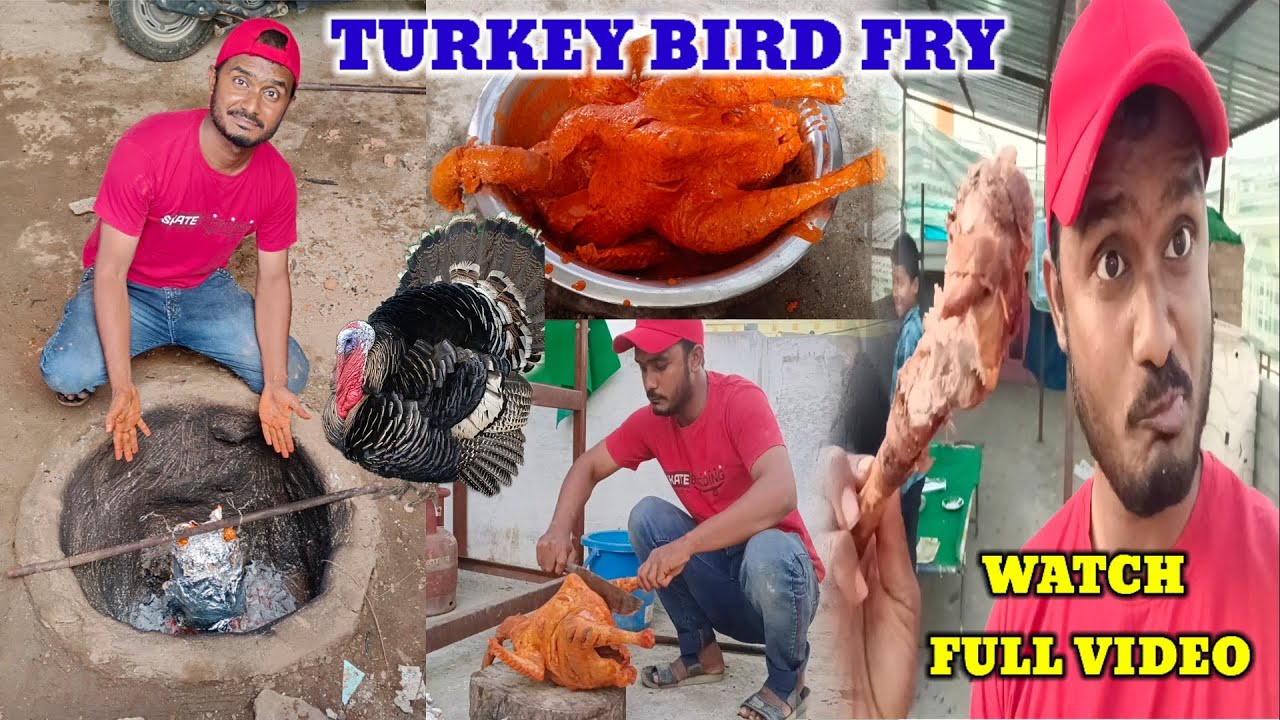 TURKEY GRILL | Full Turkey Grill Recipe Cooking In Our Farm| Grilled ...