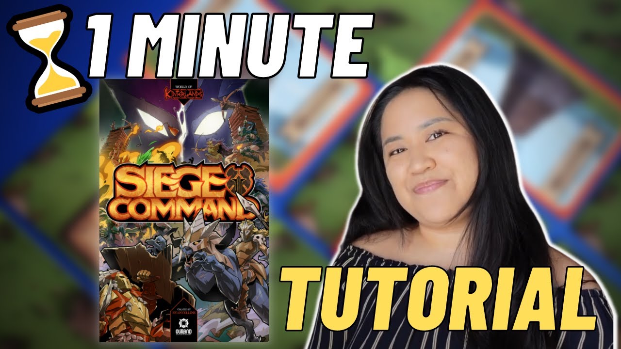 Siege Command: A 1 Minute Tutorial - YouTube