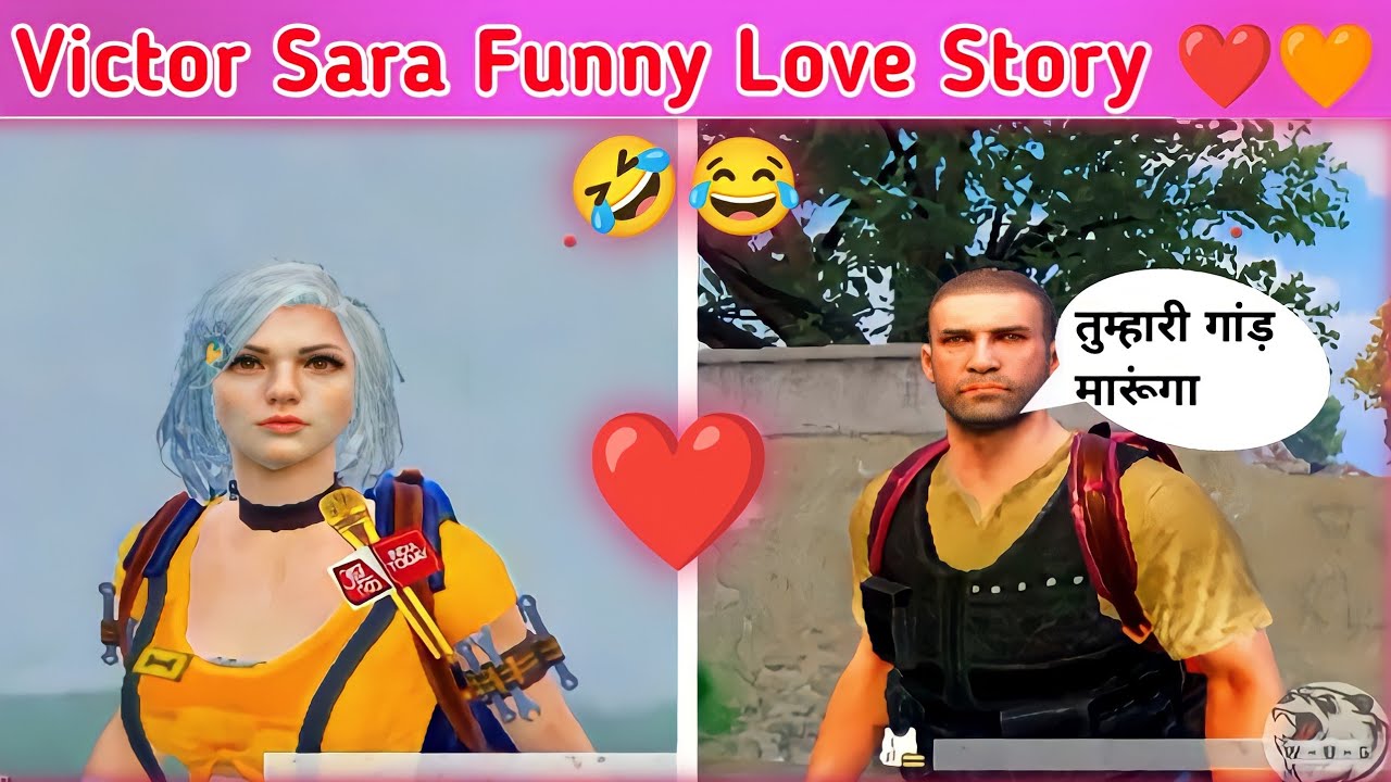 😂Victor Sara Funny Love Story ️( Sara Victor Comedy Love Story 💓Video ...