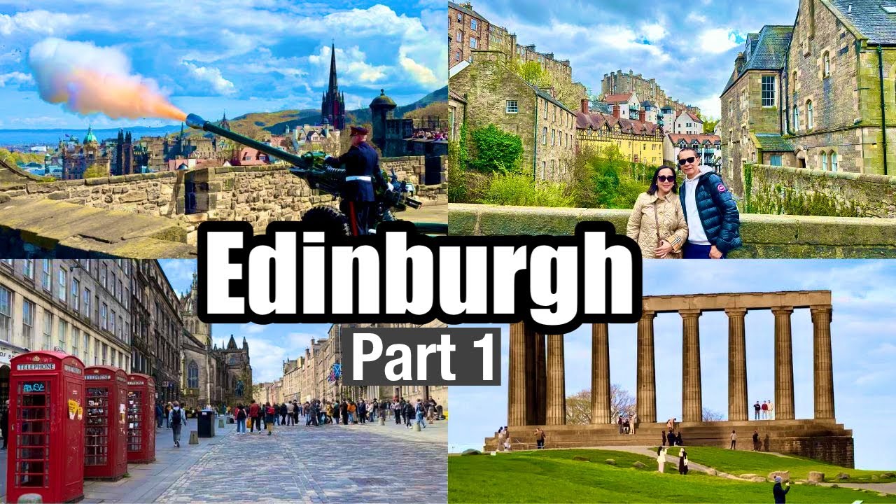 Edinburgh Scotland Travel Vlog | Scotland for First Timers | What to do in Edinburgh Scotland ...