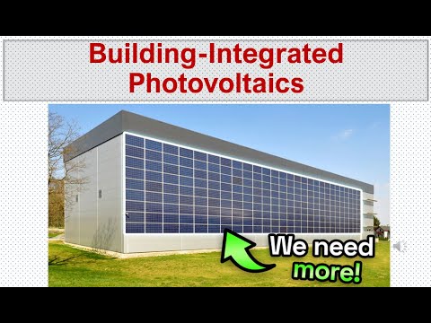 Building Integrated Photovoltaics, Solar Panels in Building Design ...