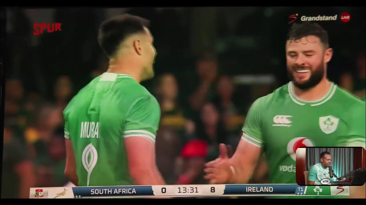 South Africa Springboks vs Ireland Live Rugby - YouTube