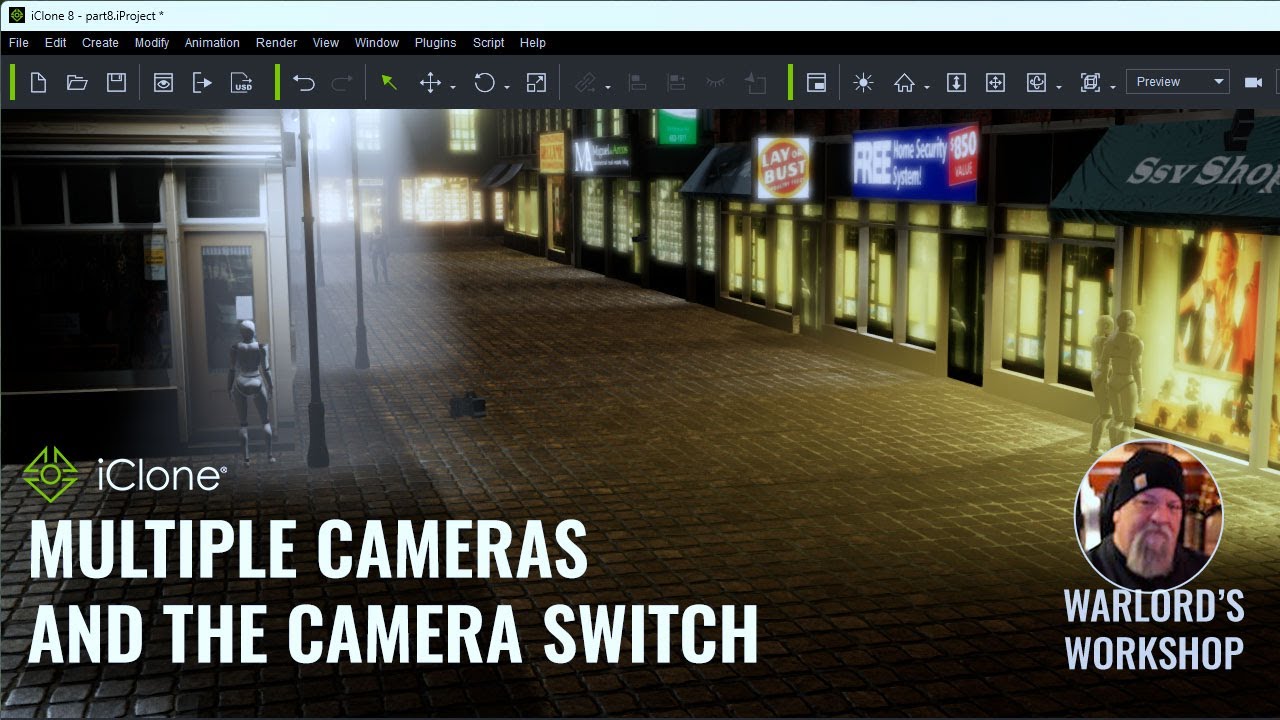 Multiple Cameras and the Camera Switch (Switcher) - YouTube