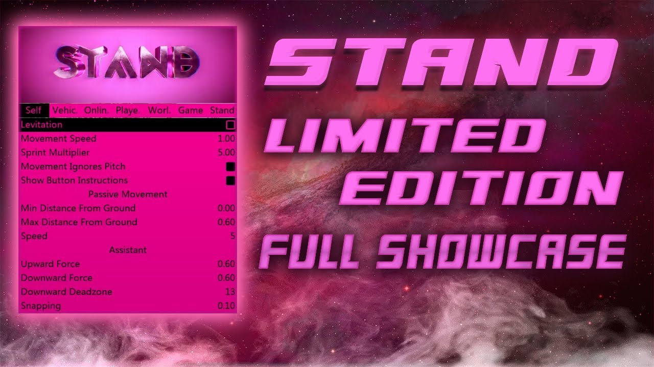 STAND MOD MENU GTA ONLINE Valentineday Special 2022 GIVEAWAY (UNLIMITED ...