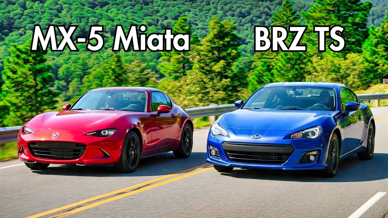 2024 Mazda MX-5 vs Subaru BRZ - A Deep Dive Comparison - YouTube