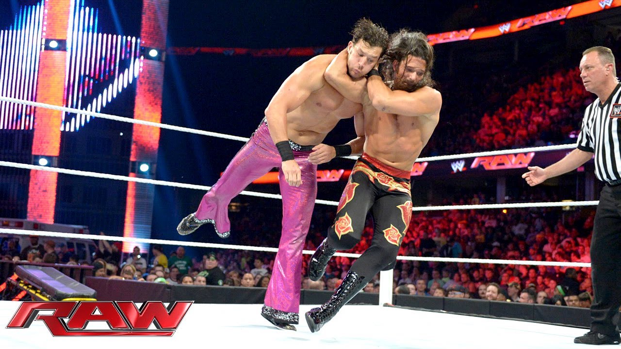 Adam Rose & Summer Rae vs. Fandango & Layla: Raw, June 16, 2014 - YouTube