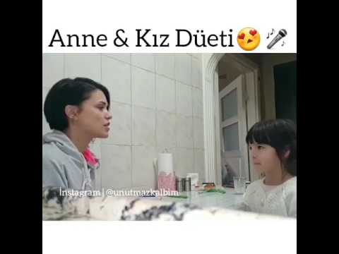 Anne kız düeti 😊😊😊
