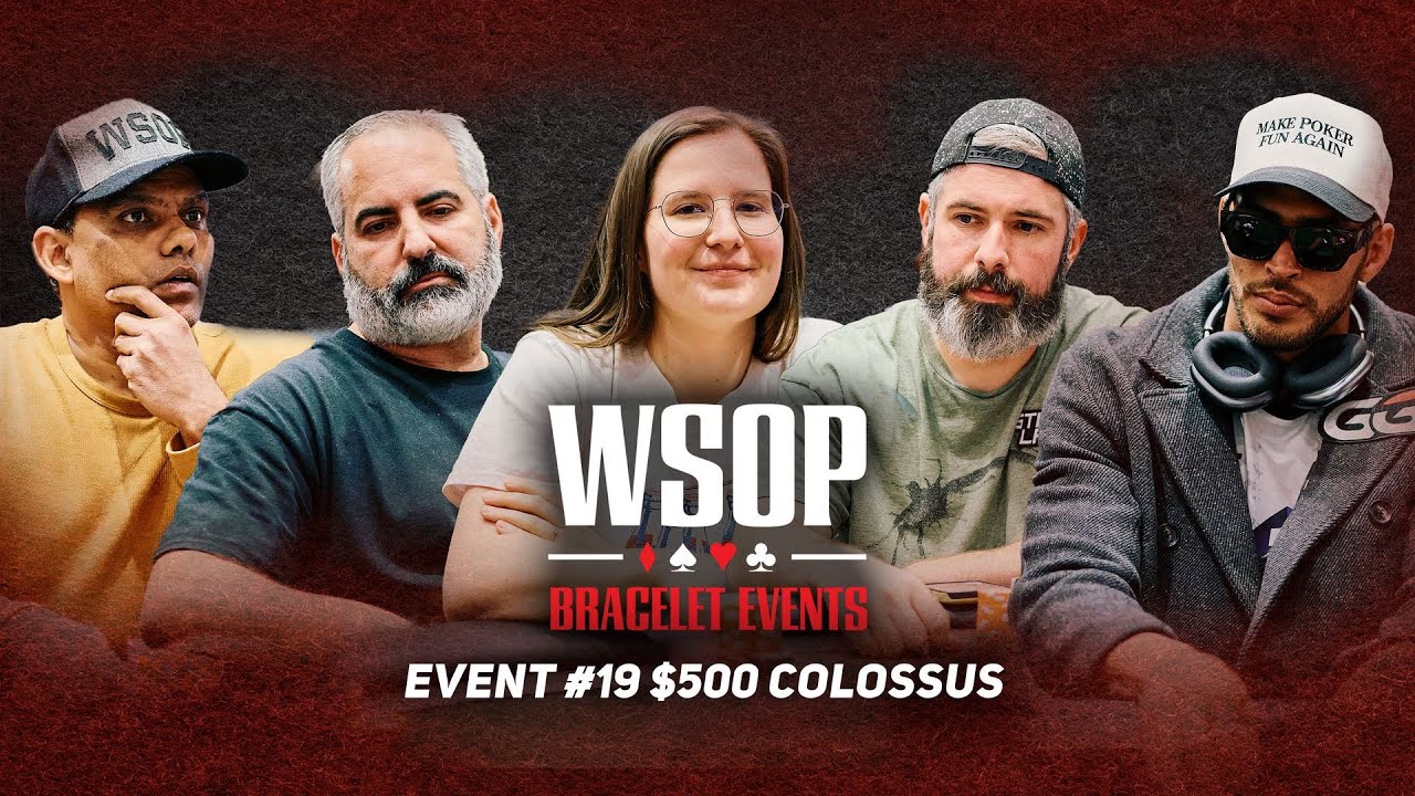 2025 WSOP $500 Colossus Final Table - YouTube