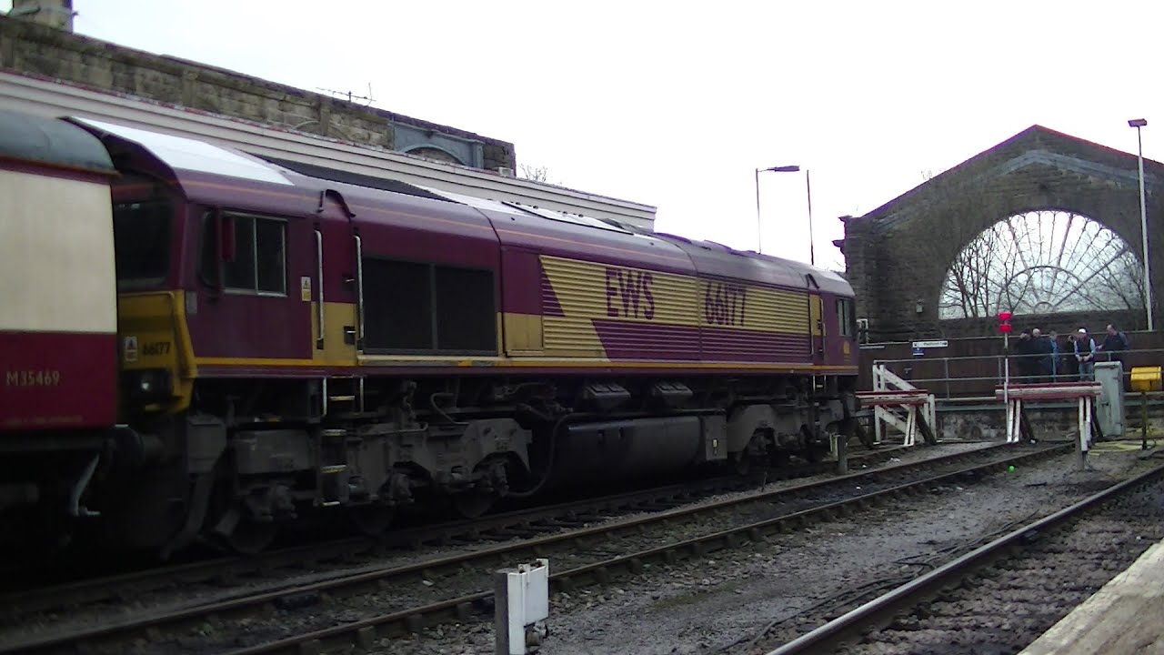 Cheshire Day Ranger - 14th March 2015. A day of Railtour Galore! - YouTube