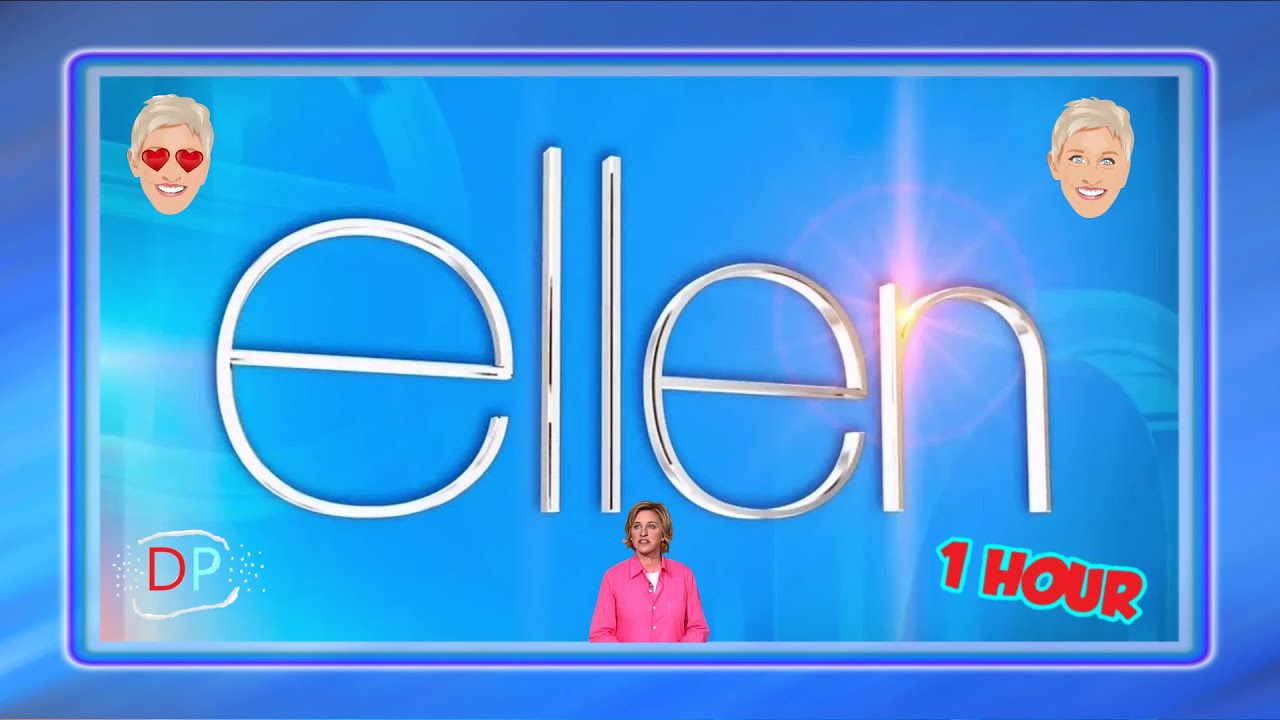 THE ELLEN SHOW, THEME SONG l 1 HOUR VERSION l Seasons 1-12 l Ellen ...