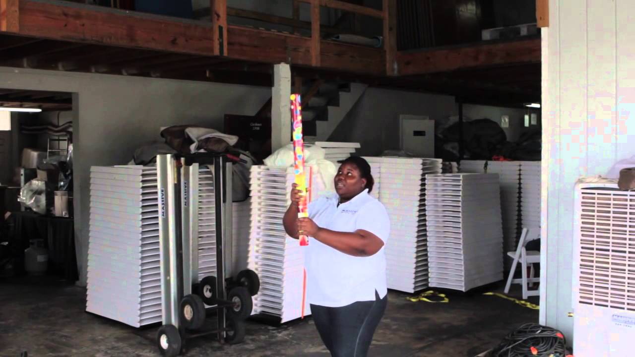 Mylar Confetti Stick Demo - YouTube