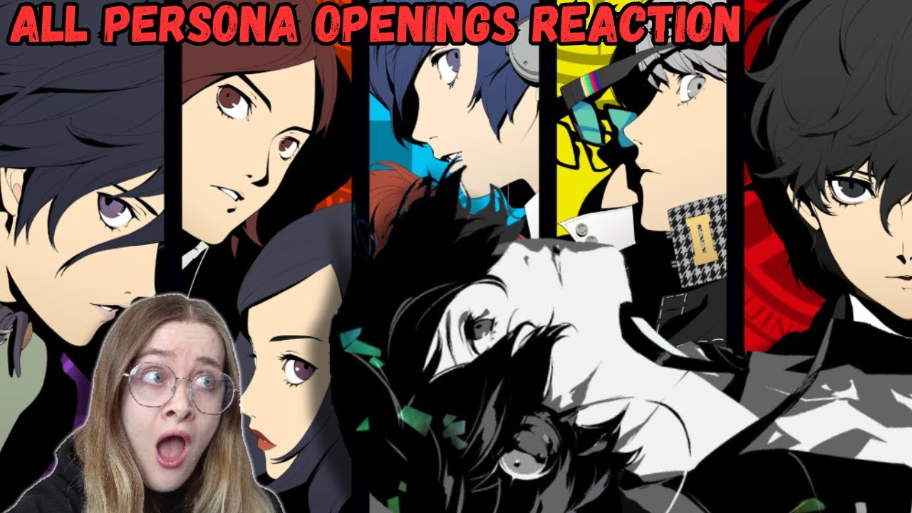 WHAT IS PERSONA? | First time reaction to ALL of the Persona Openings ...