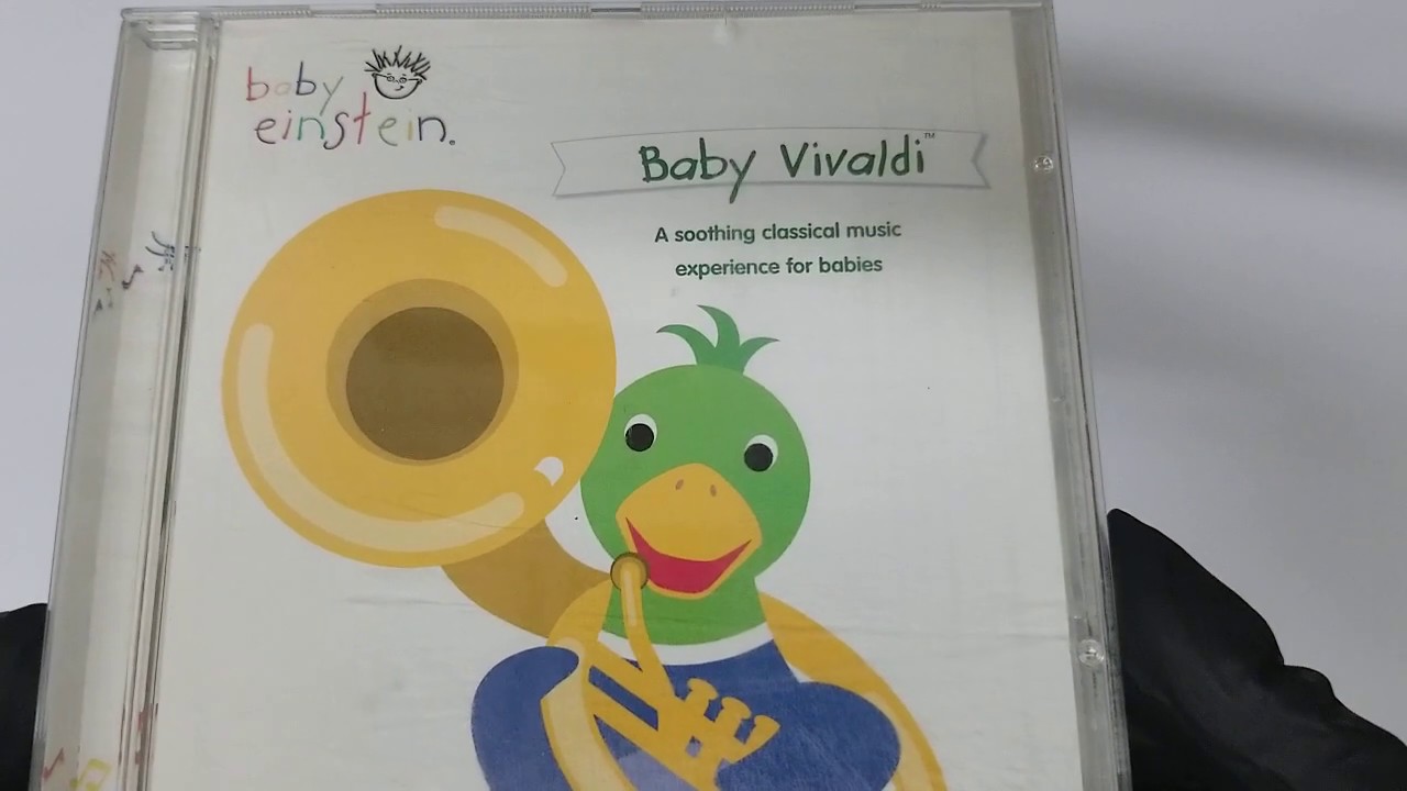 Baby Einstein Baby Vivaldi Compilation COVER CD Artwork HD UNBOXING ...