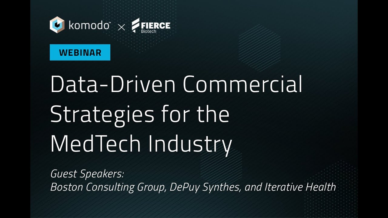 Data-Driven Commercial Strategies for the Med Tech Industry - YouTube