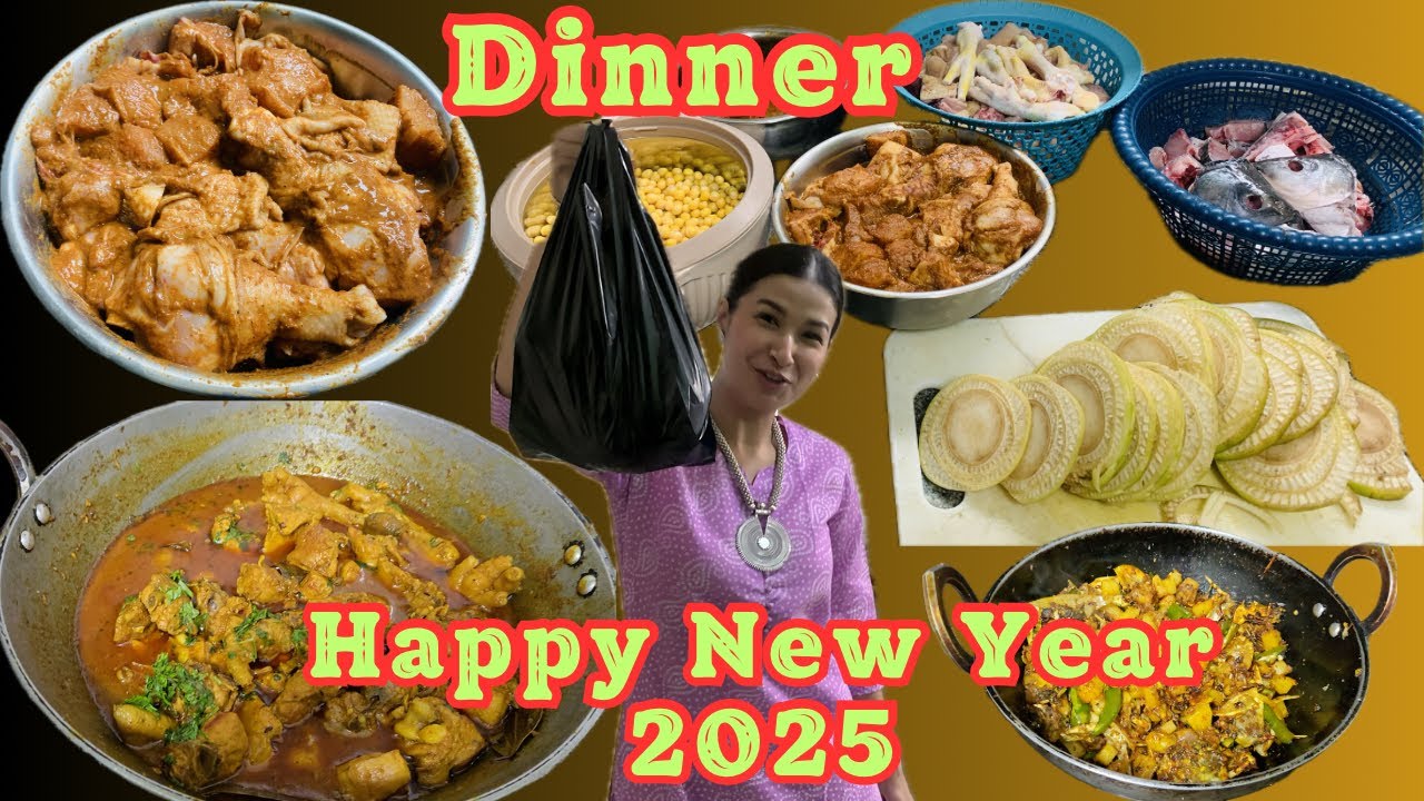 Happy New Year 2025 Gi Dinner Macha Ama Chaminarae || Bangalore ...