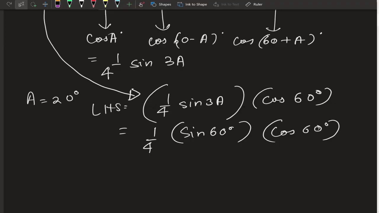 Trigonometry || Boards || Essential Identites || Part 6 - YouTube