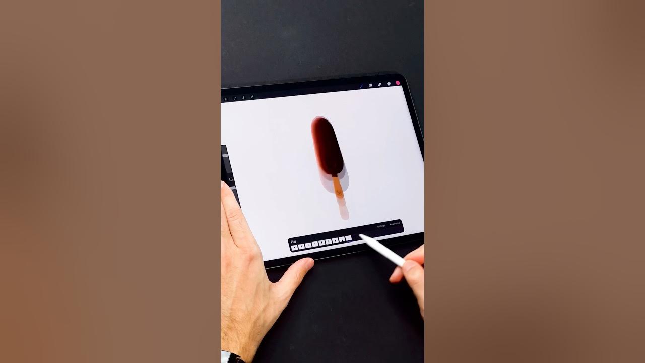 Animating Ads in Procreate 🤩 #animation #procreate #icecream # ...