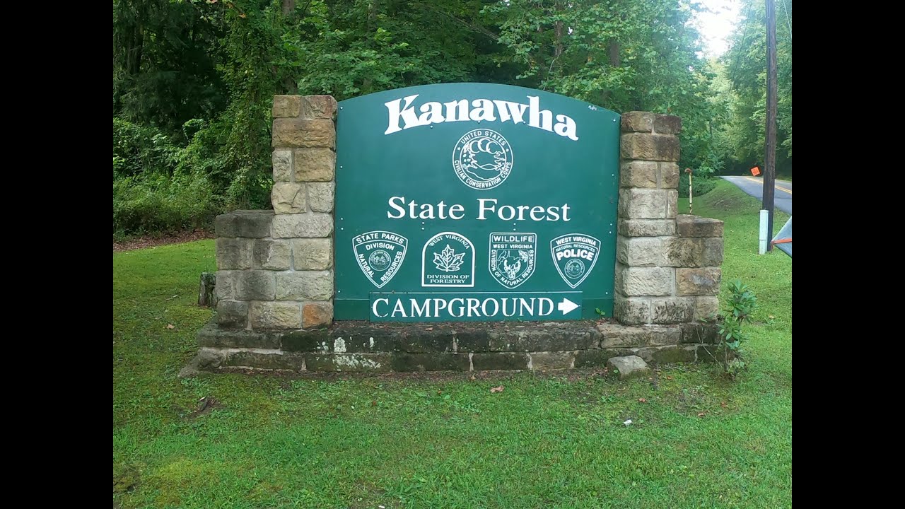 Kanawha State Forest Waterfall & Camping/MTB Trip AUG.19TH 2020 - YouTube