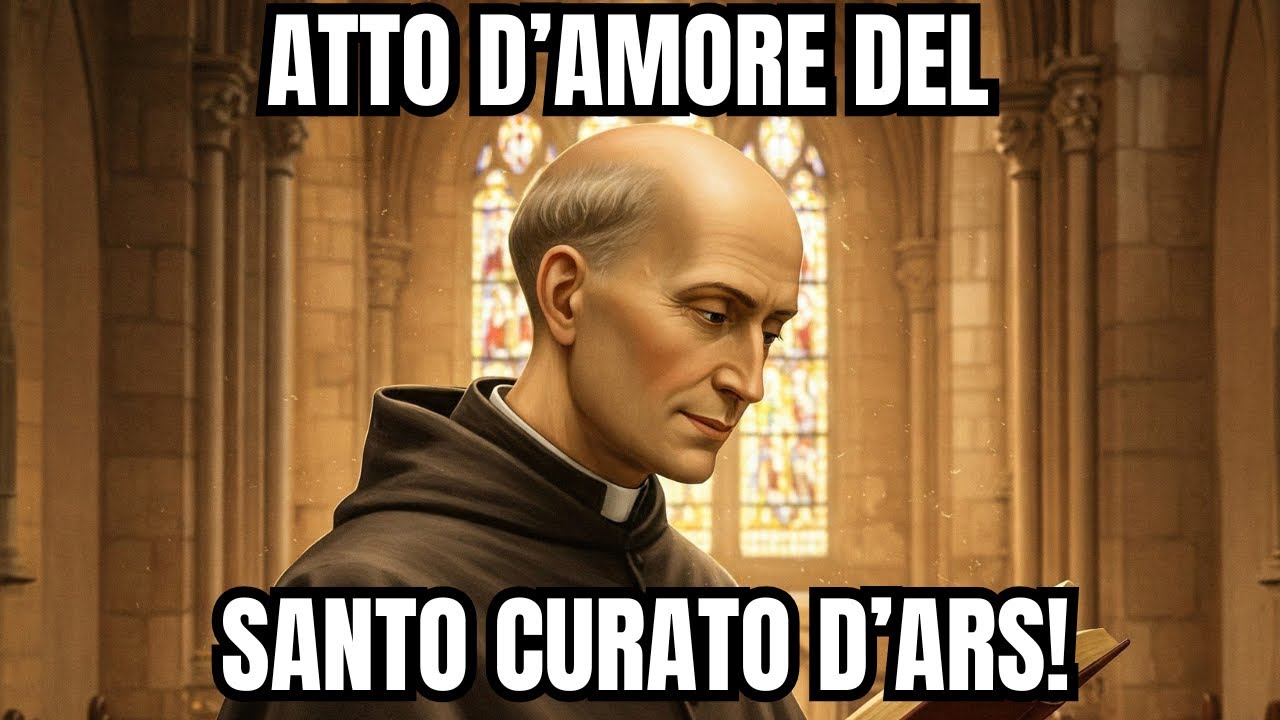 Atto d' amore del Santo Curato d'Ars! - YouTube
