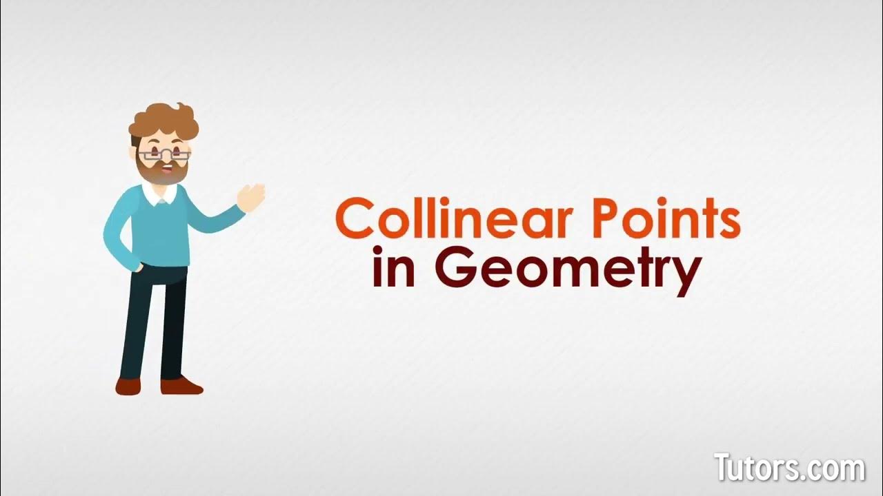 Collinear Points in Geometry | Definition & Examples - YouTube