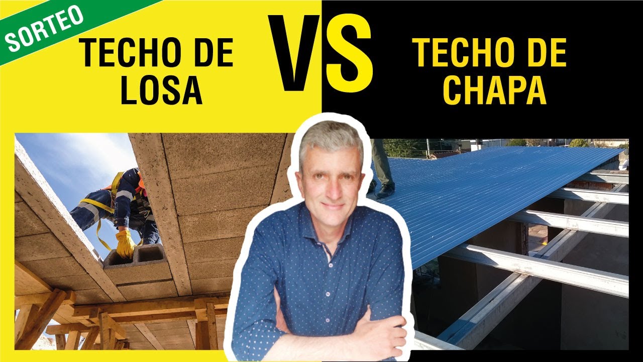👊🆚💪 ¿¿Techo de CHAPA o LOSA de Hormigón?? | 5 PUNTOS que lo explican ...