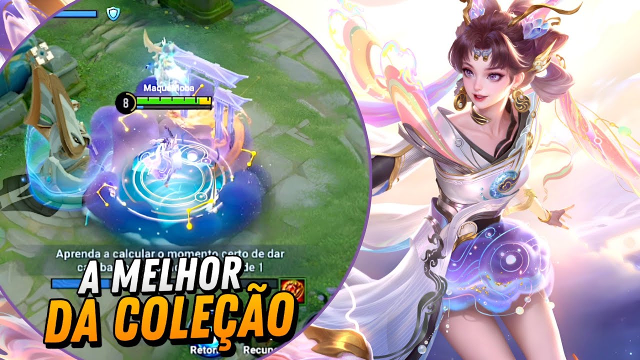 JOGUEI COM A NOVA SKIN DA LADY SUN | DRAGAO DO VATICINIO - HONOR OF ...