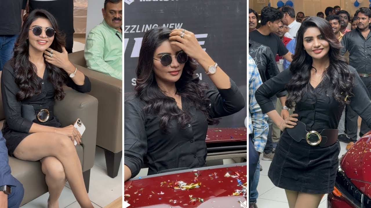 Jabardasth Varsha latest visuals at New Maruthi Suzuki Dzire car Grand ...