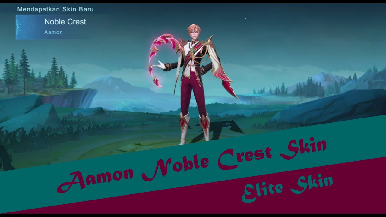 Aamon Noble Crest Elite Skin Mobile Legends - YouTube