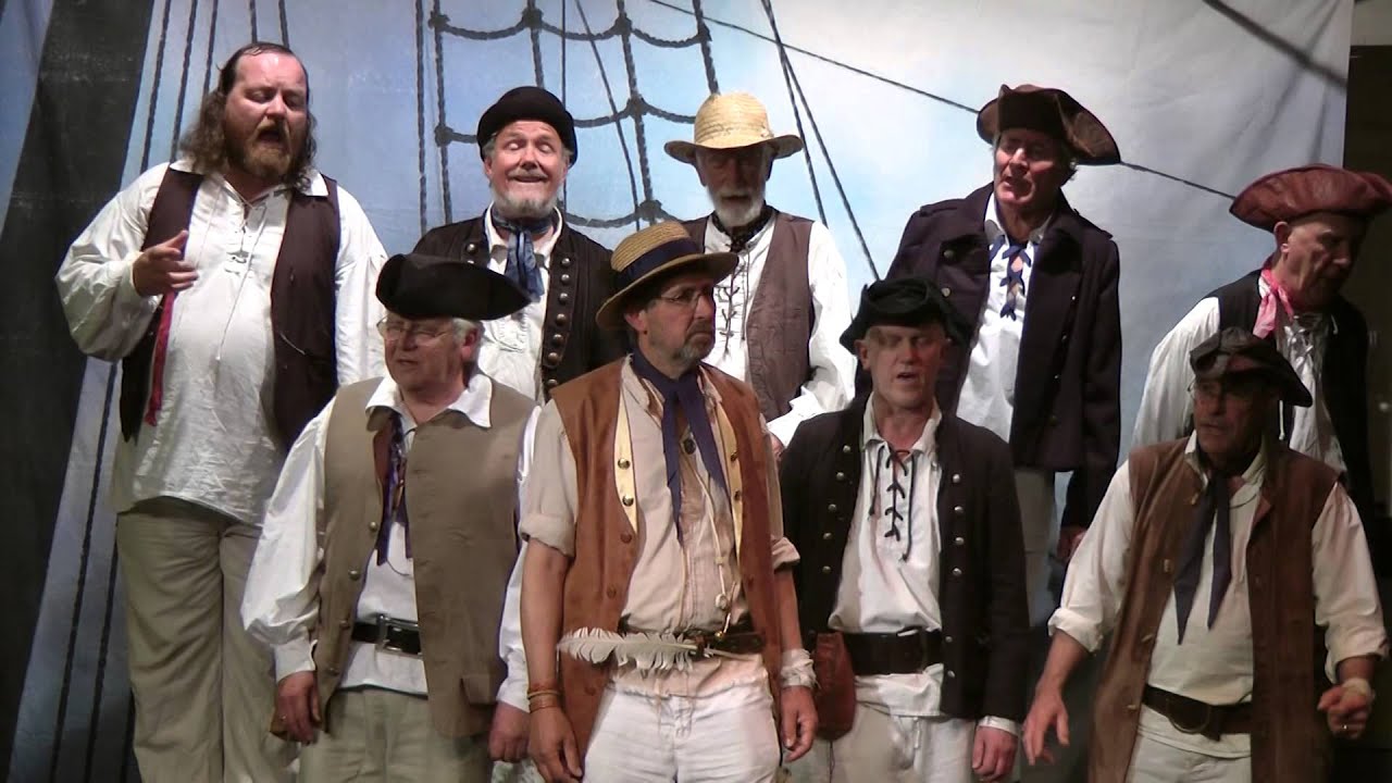 The Exmouth Shanty Men - Nancy Perriam - YouTube