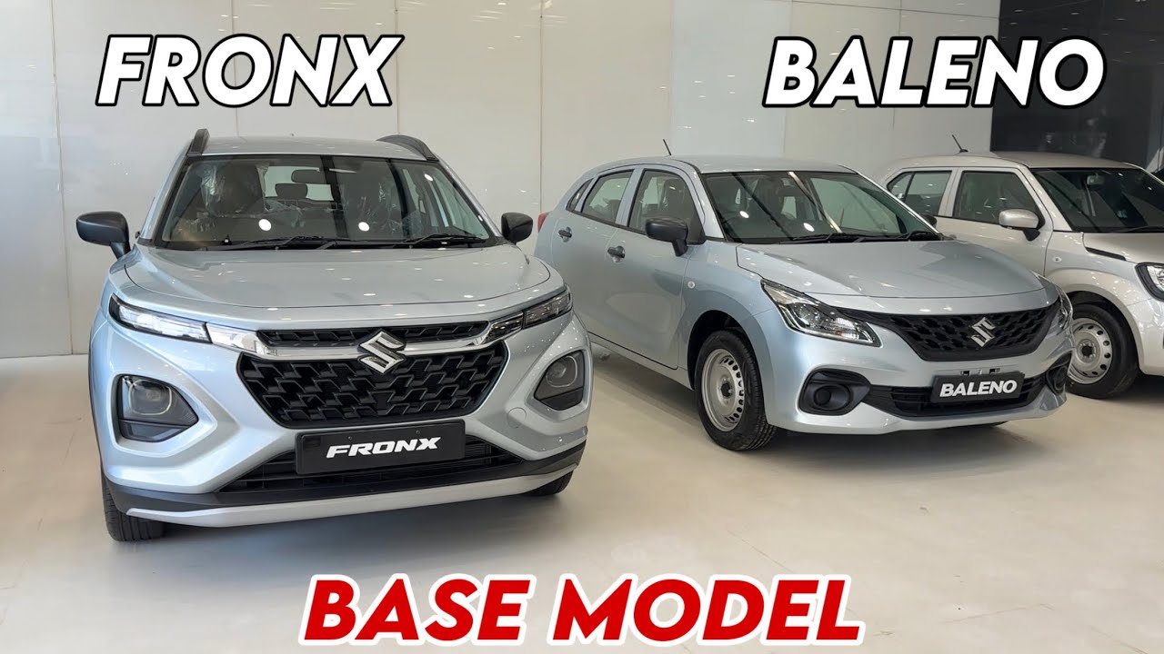 BALENO Vs FRONX BASE MODEL SIGMA MARUTI SUZUKI FRONX VS BALENO BALENO ...