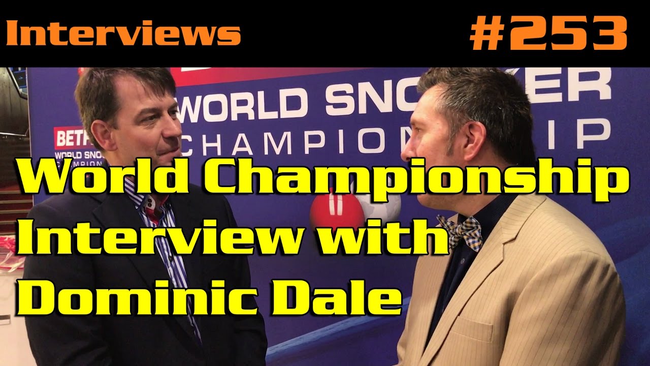 World Championship Interview with Dominic Dale - YouTube