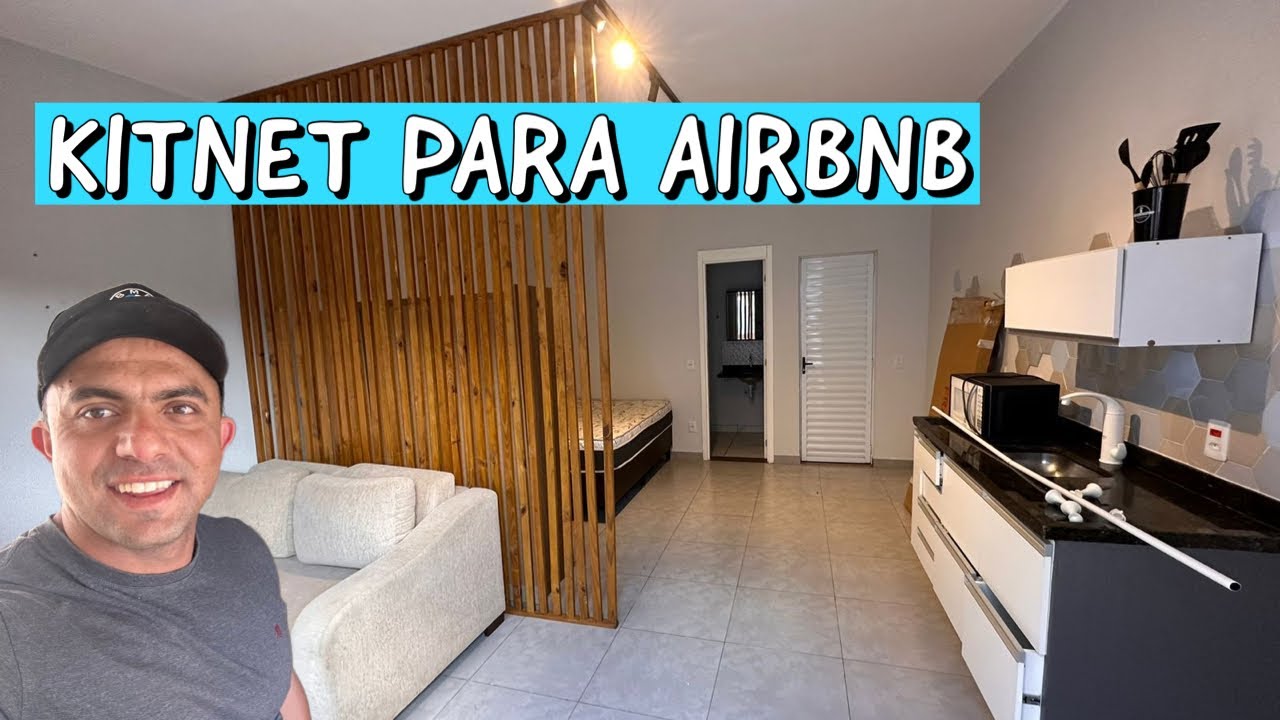 Começamos a mobiliar uma das nossas kitnets para alugar no AirBnB - YouTube