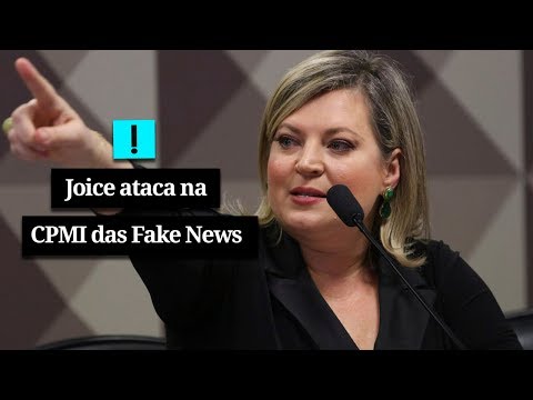 Joice ataca na CPMI das Fake News