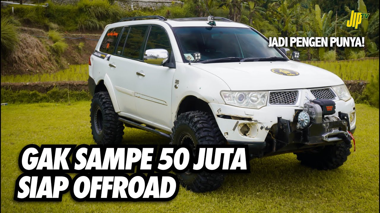 MODIFIKASI SEDIKIT, MITSUBISHI PAJERO SPORT DAKAR 4X4 LANGSUNG GAS ...