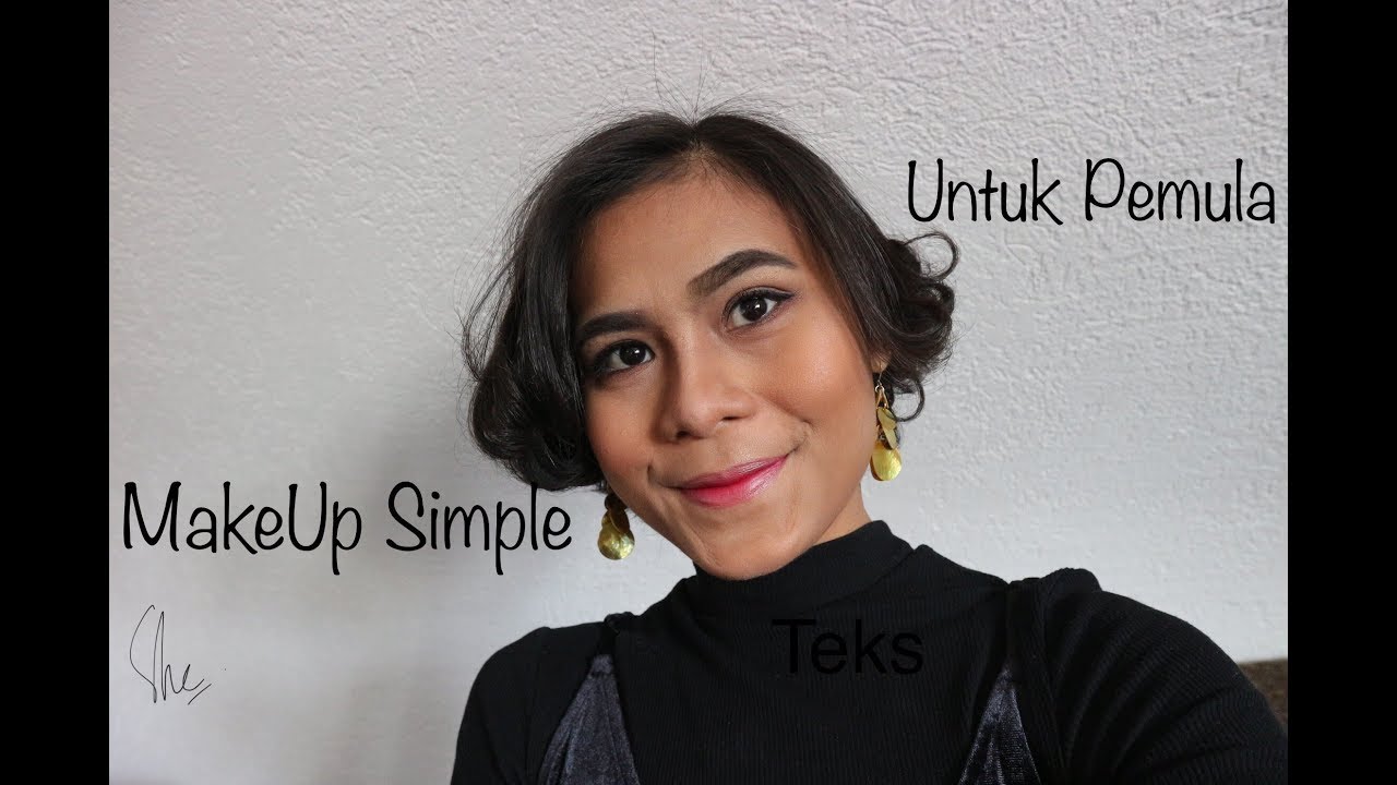 Make up simple untuk pemula - YouTube